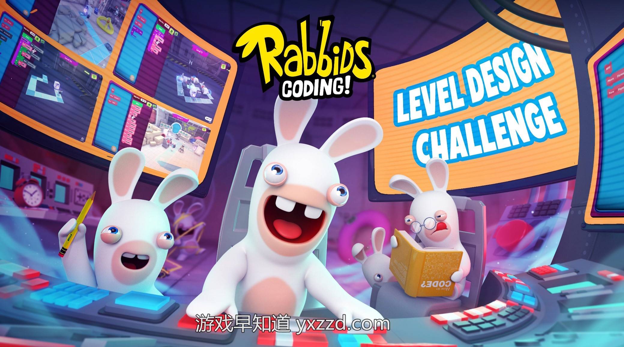 《疯狂兔子：编程学院》移动端版本更新 增加八个关卡和五门语言-游戏早知道